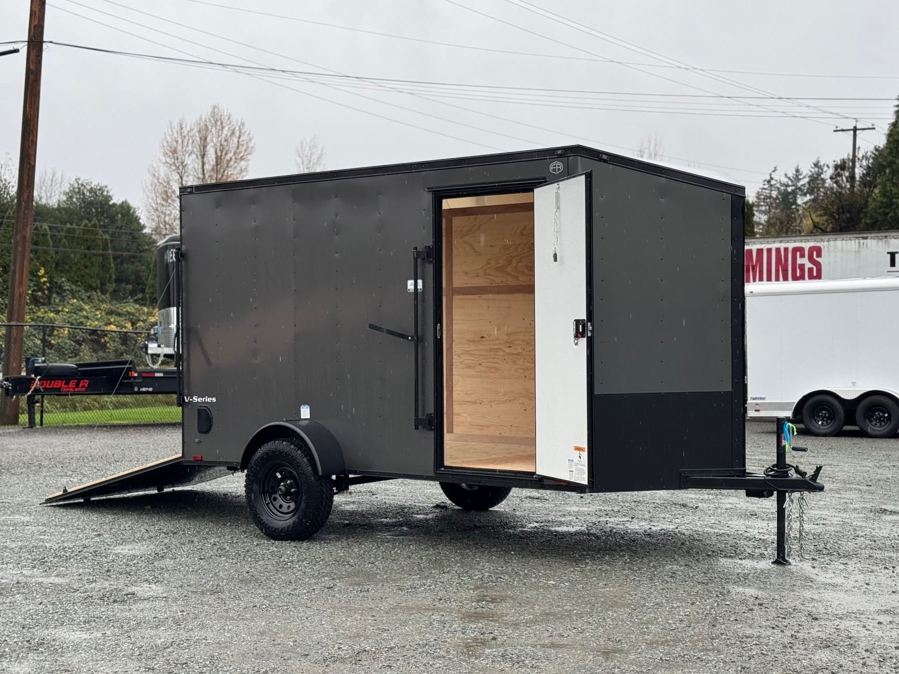 6' X 12' Continental Cargo - V-Series w/ Off-Road Package, Ramp Door ...