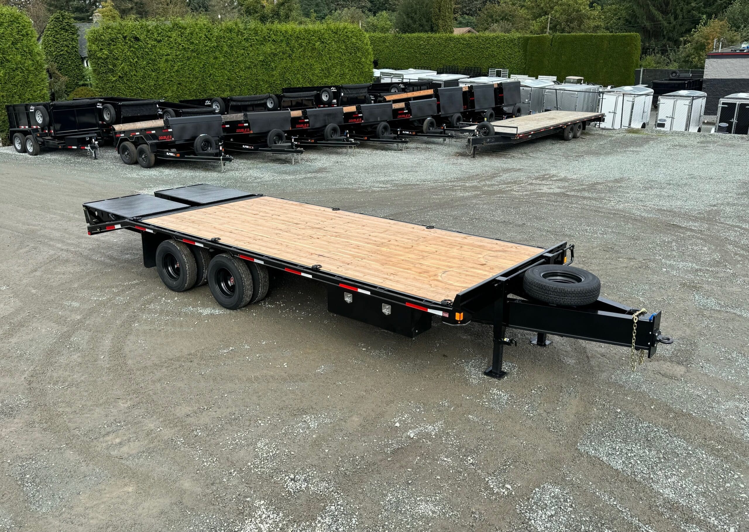 24' Double-A Tandem Dually Pintle (20,000LBS GVW - 2:10K Axles ...