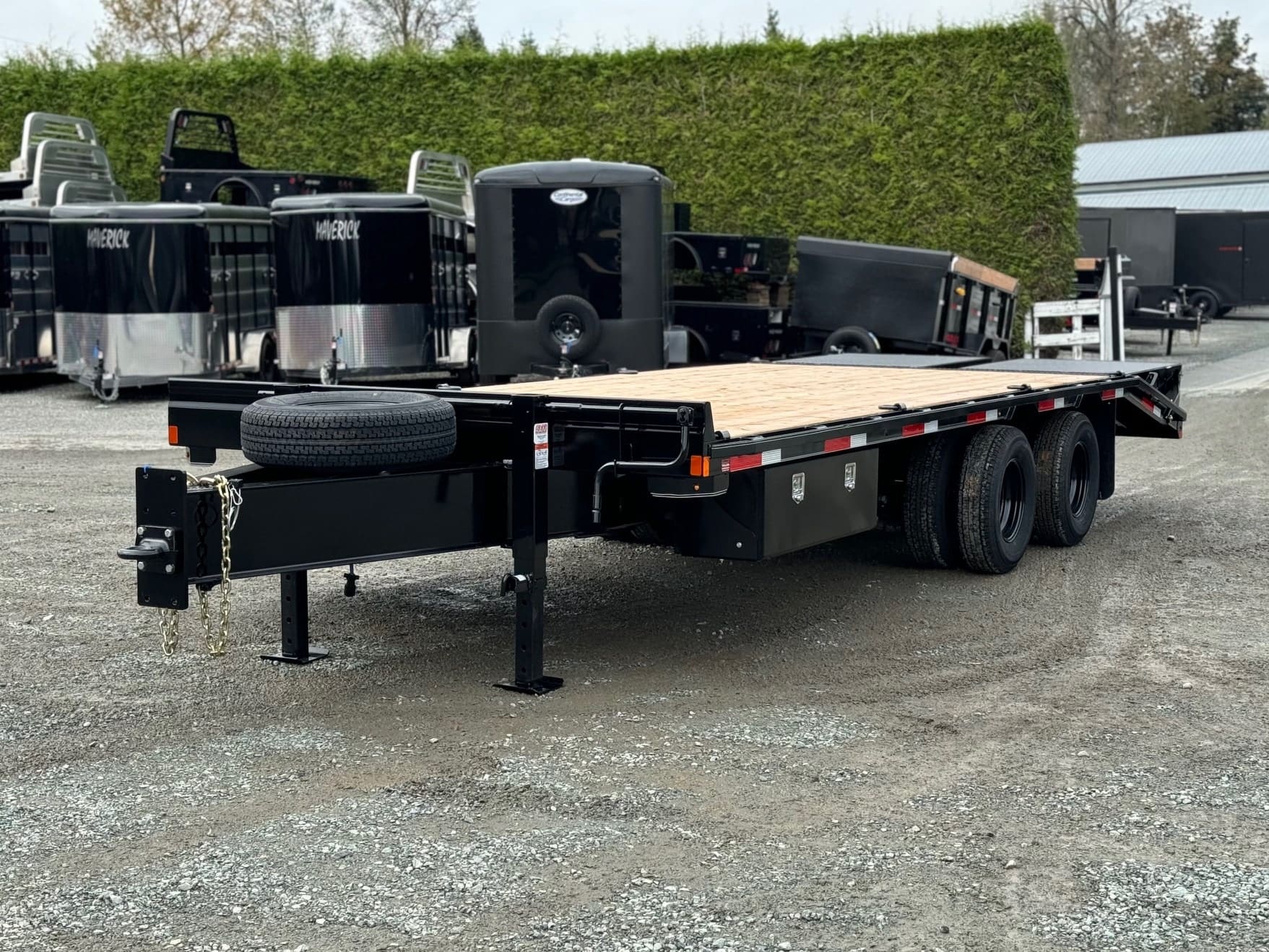 24' Double-A Tandem Dually Pintle (20,000LBS GVW - 2:10K Axles ...