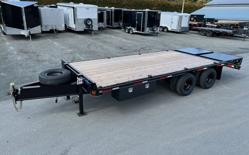 22' Double-A Tandem Dually Pintle (20,000 GVW) - Cummings Trailers