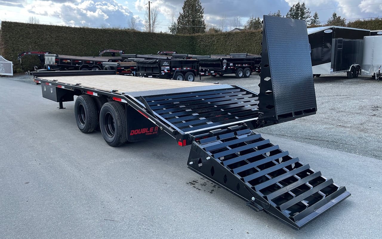 24' Double-A Tandem Dually Pintle (20,000 GVW) - Cummings Trailers