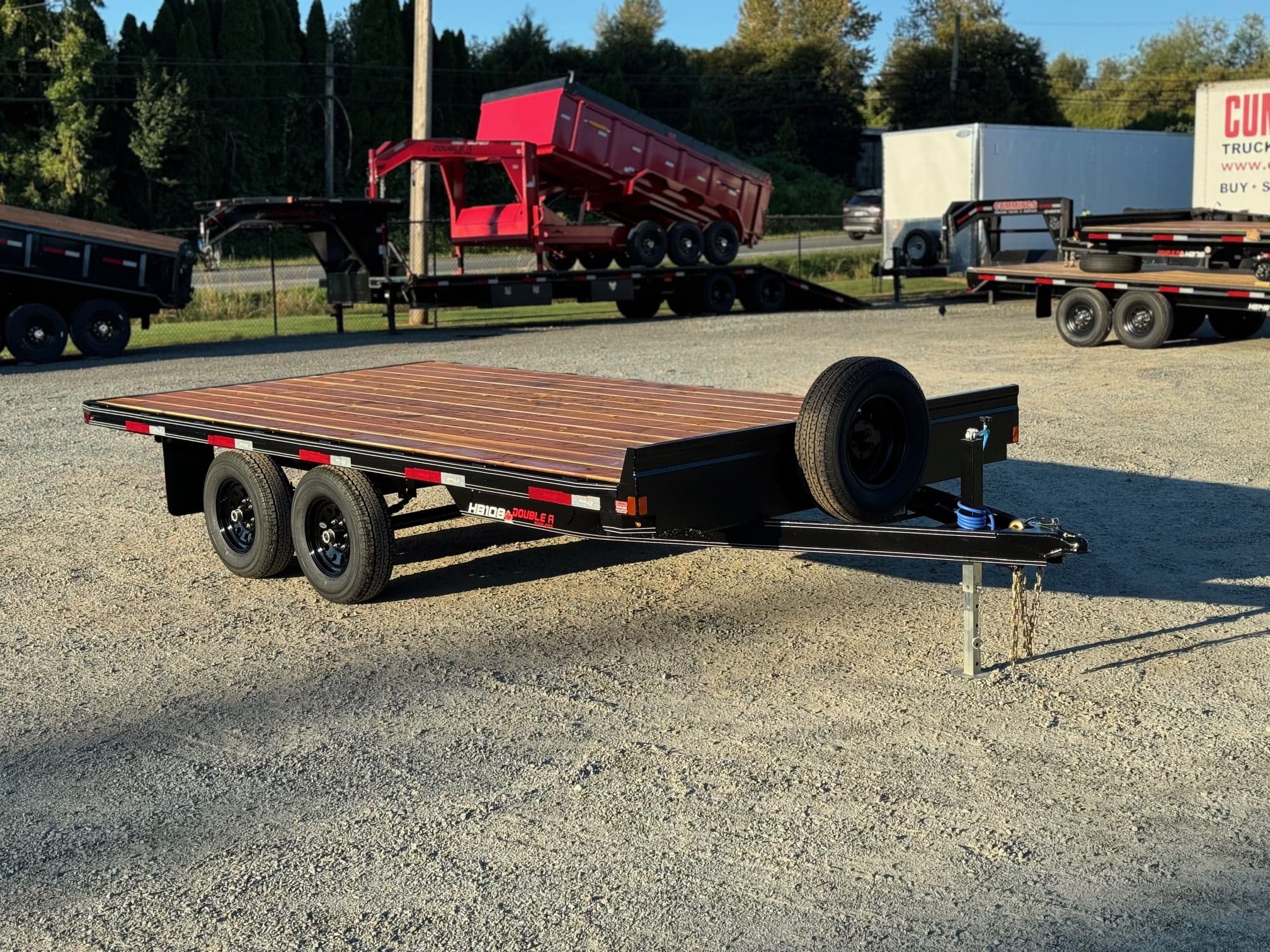 16' Double-A Medium-Duty Deck Over Trailer (9900LBS GVW - 2:5K Axles ...
