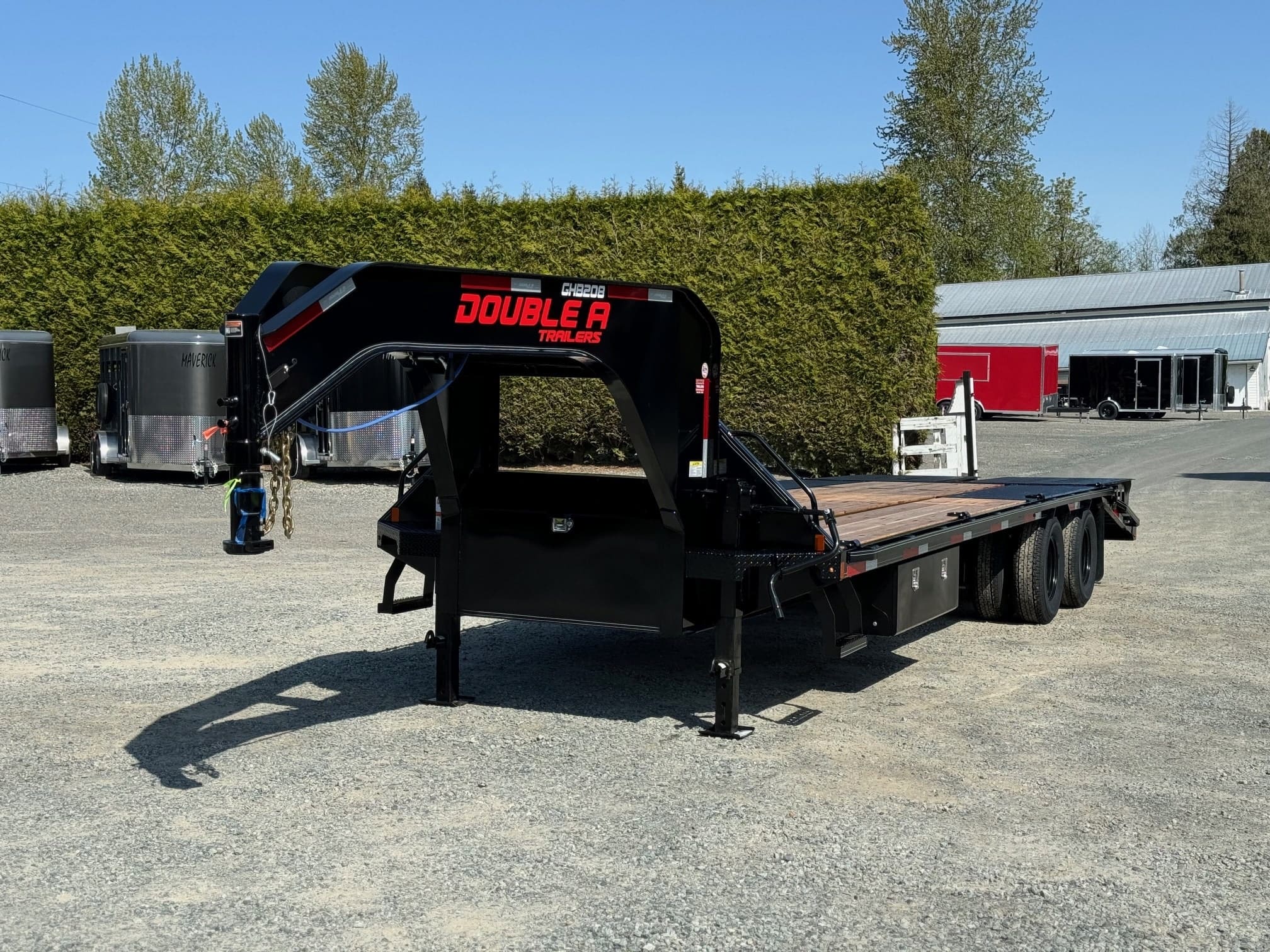 26' Double-A Tandem Dually Gooseneck (25,000LBS GVW - 2:10K Axles ...