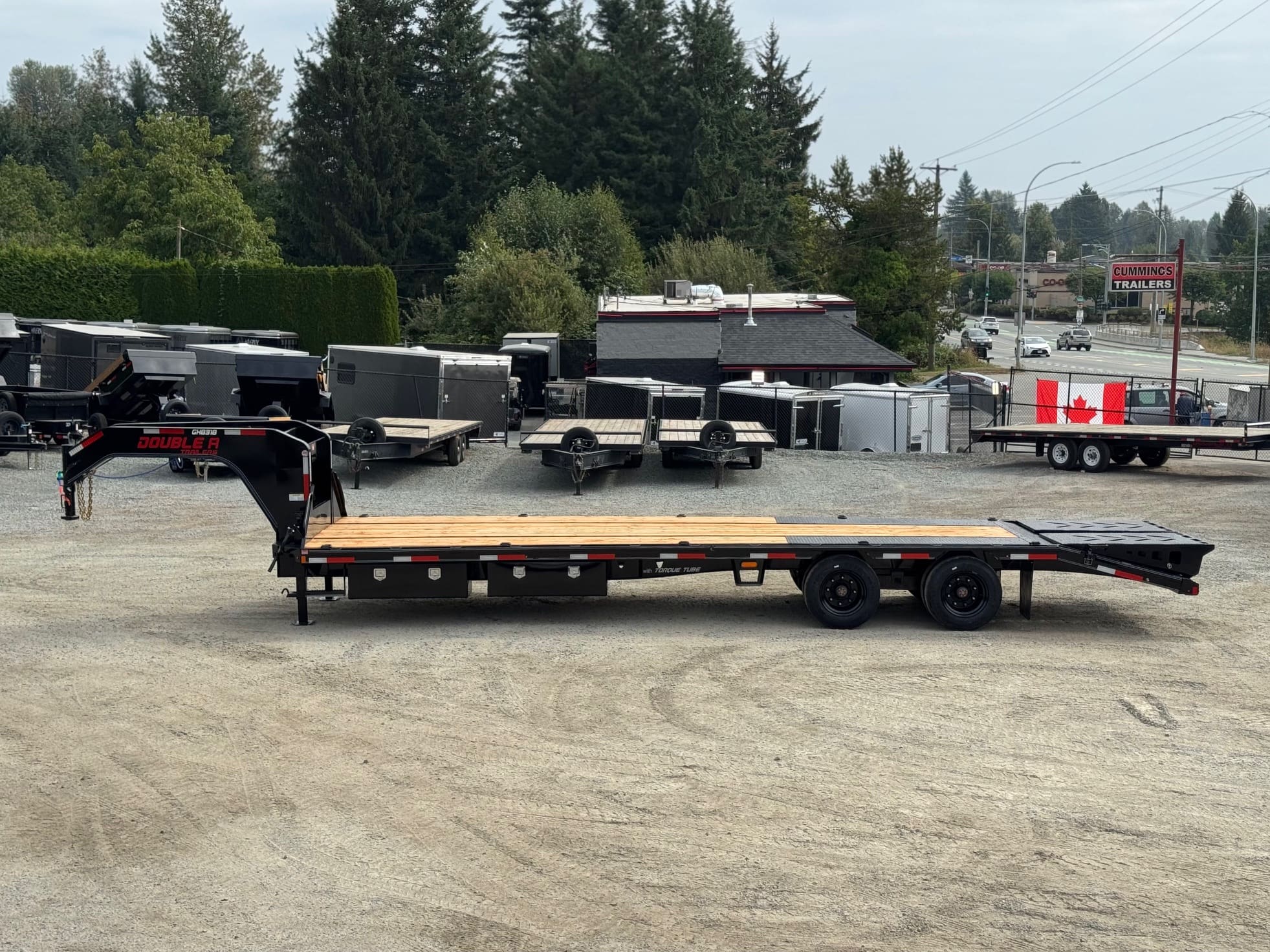 30' Double-A Tandem Dually Gooseneck (34,500LBS GVW - 2:16K Axles ...