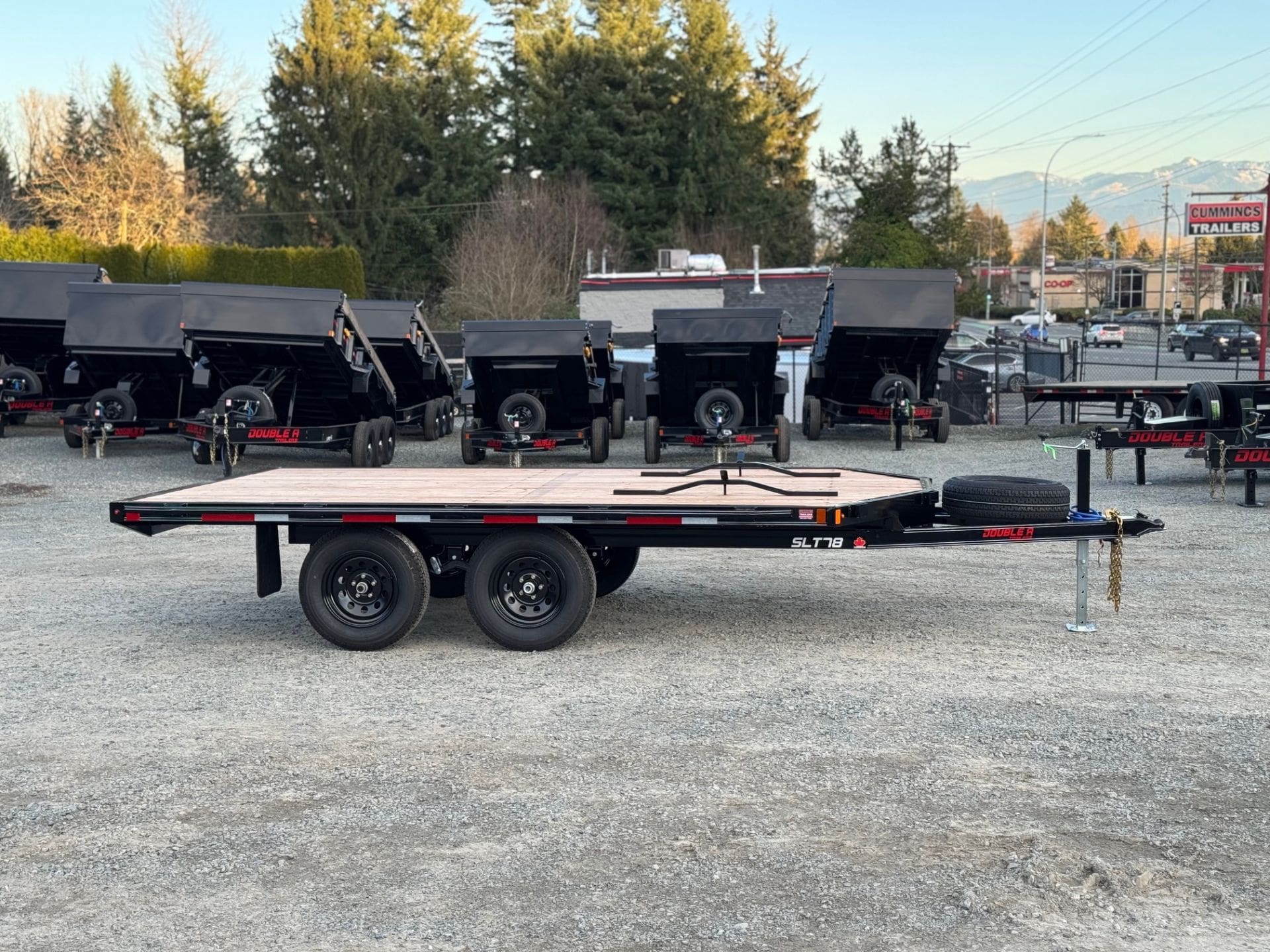 12' Double-A Deck-Over ATV / Sled / General Purpose Utility Trailer ...